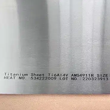 Titanium plate and sheet Daxun Alloy